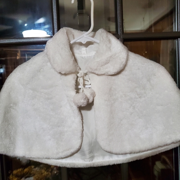 Accessories | Girls White Soft Cape For Over Dresses Or Topstunningsize ...